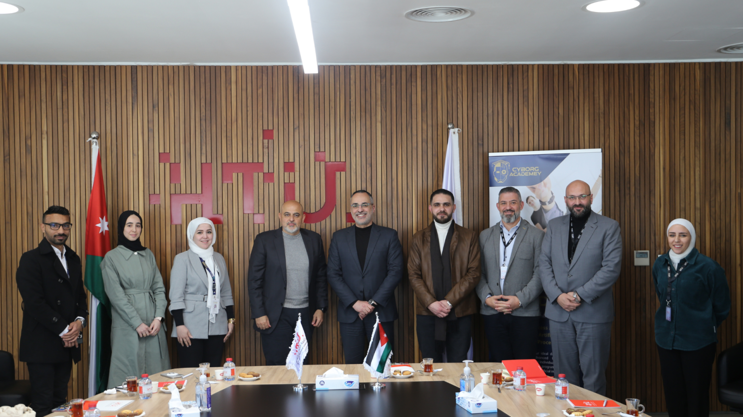 Cyborg Academy & Al Hussein Technical University (HTU)